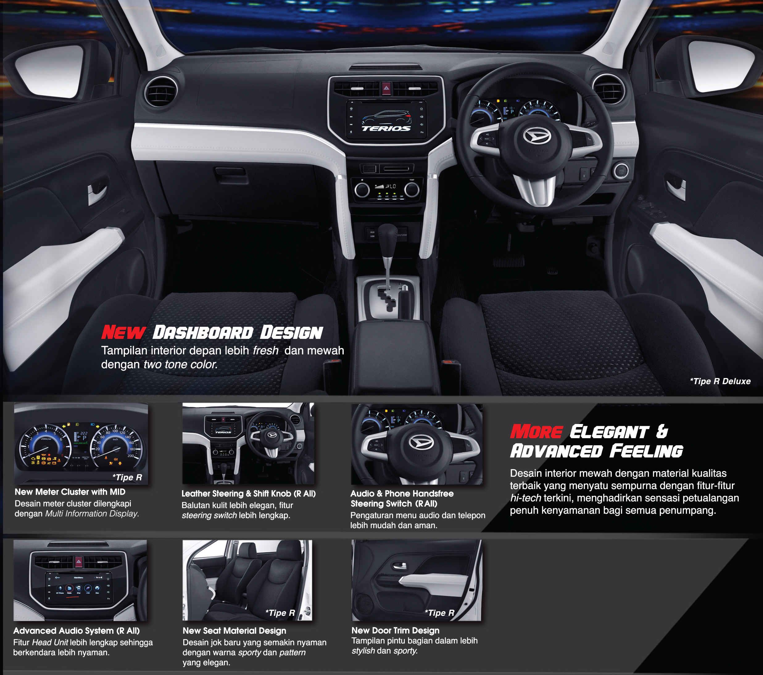 Interior Daihatsu Terios Custom - PinterMekanik