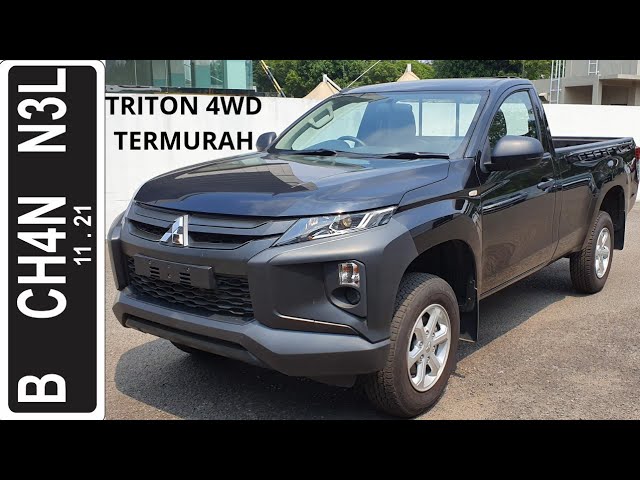 Spesifikasi Mitsubishi Strada Triton Single Cabin 4x2 - PinterMekanik