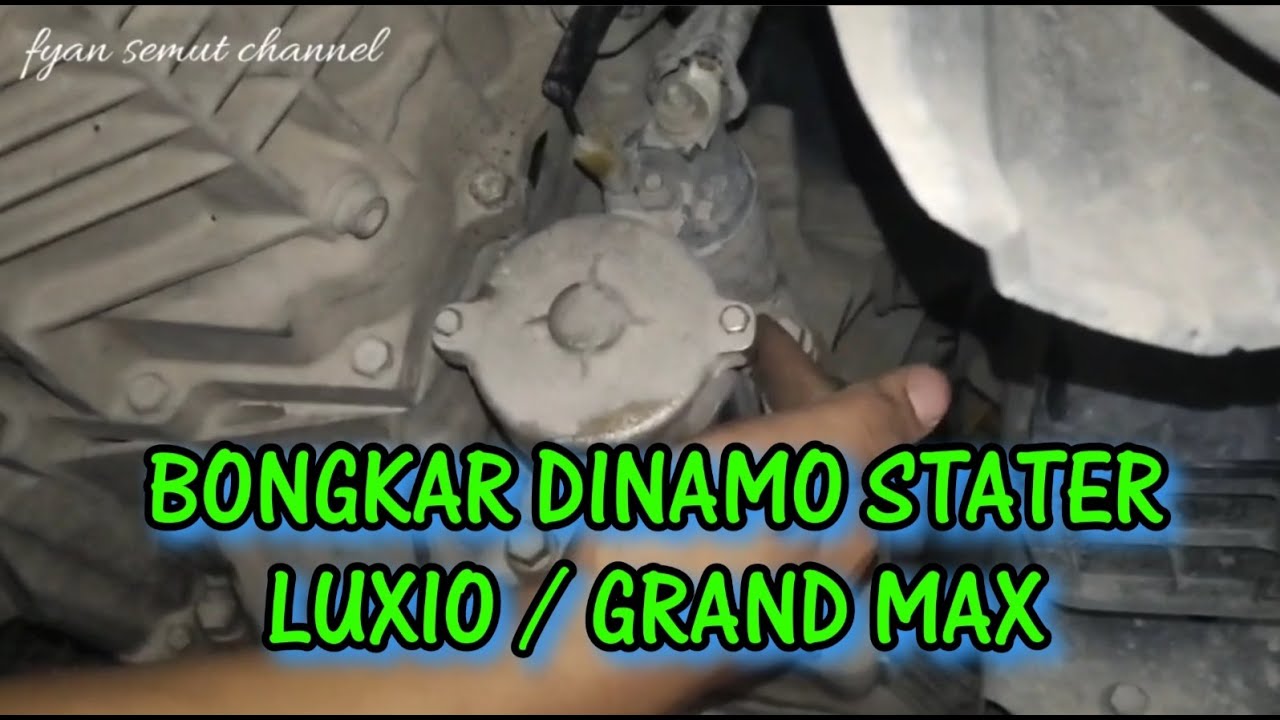 Cara Starter Mobil Grand Max - PinterMekanik