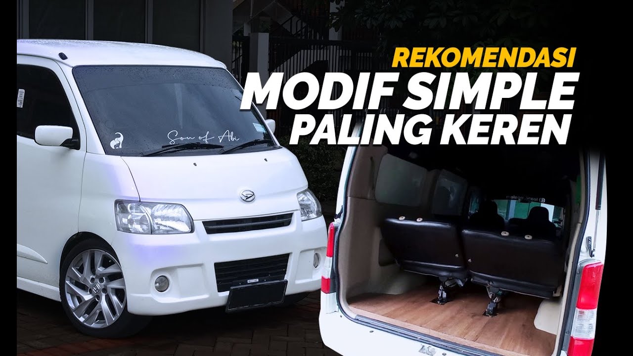 Modifikasi Mobil Grand Max Minibus - PinterMekanik