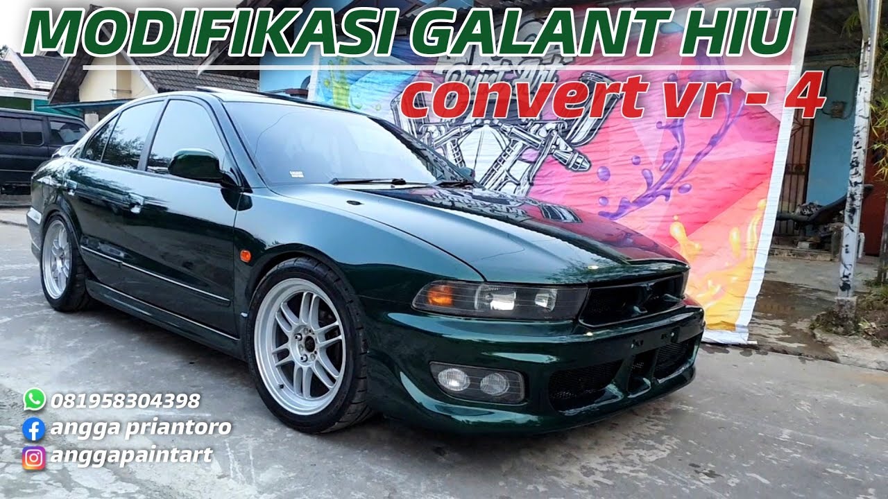 Foto Modifikasi Mitsubishi Galant Hiu - PinterMekanik