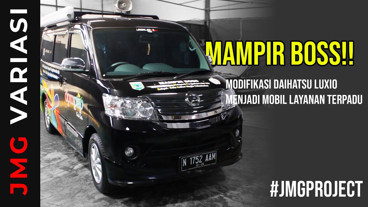 Modifikasi Daihatsu Luxio - PinterMekanik