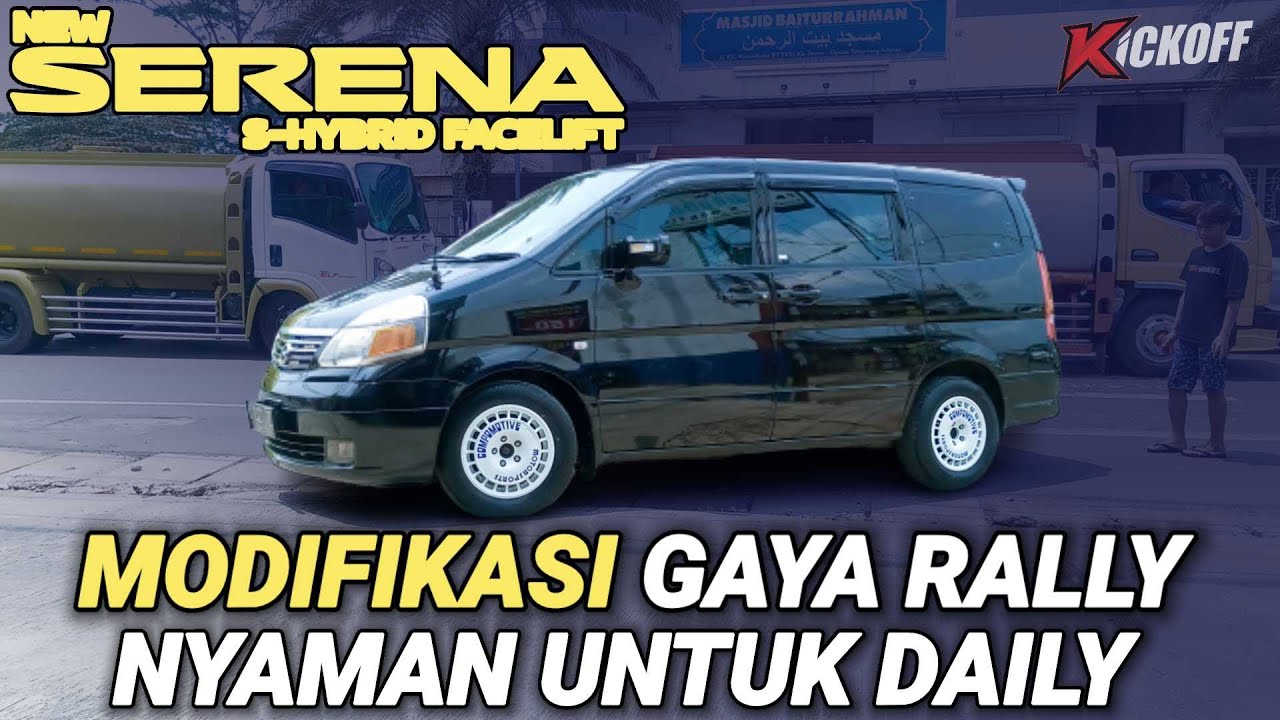 Modifikasi Velg Nissan Serena C24 - PinterMekanik