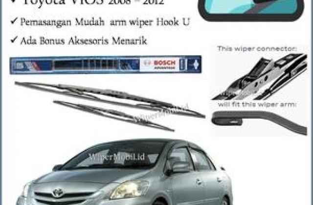 Ukuran Wiper Toyota Vios 2008 - PinterMekanik
