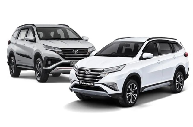Harga Toyota Rush Vs Daihatsu Terios - PinterMekanik