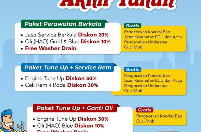 Biaya Servis Dan Ganti Oli Honda Brio - PinterMekanik