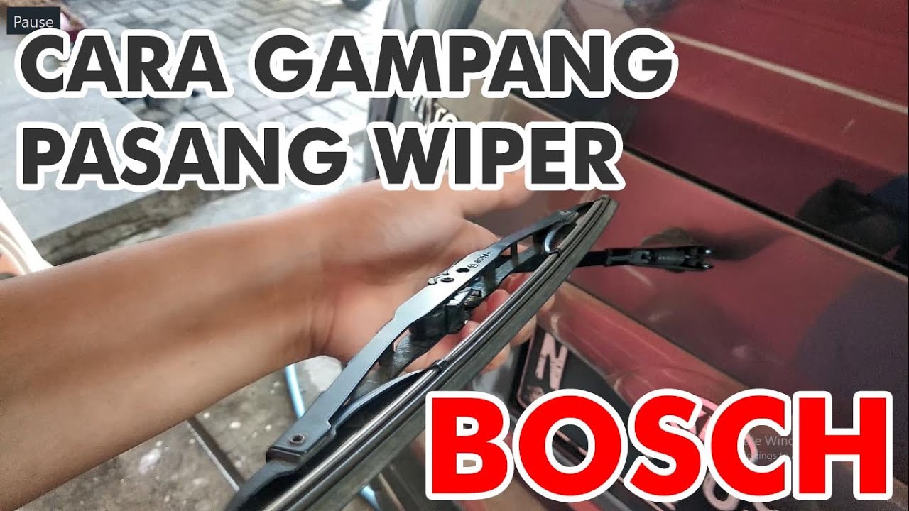 Cara Pasang Wiper Mobil Pintermekanik